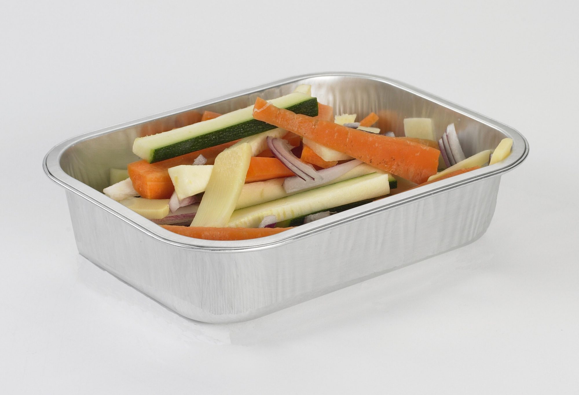 Rectangular Aluminum Container 580ML 1000u 0058012901 - Talthi